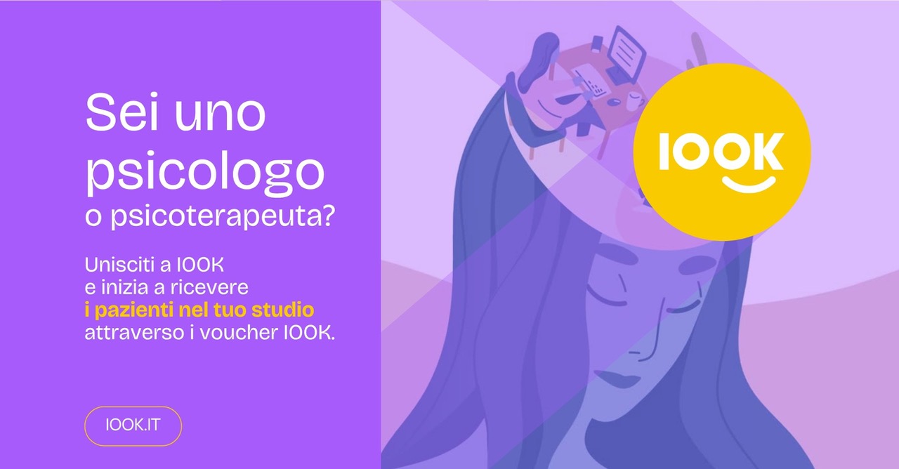 IOOK - Professionisti: Diventa partner e accetta voucher per psicoterapia